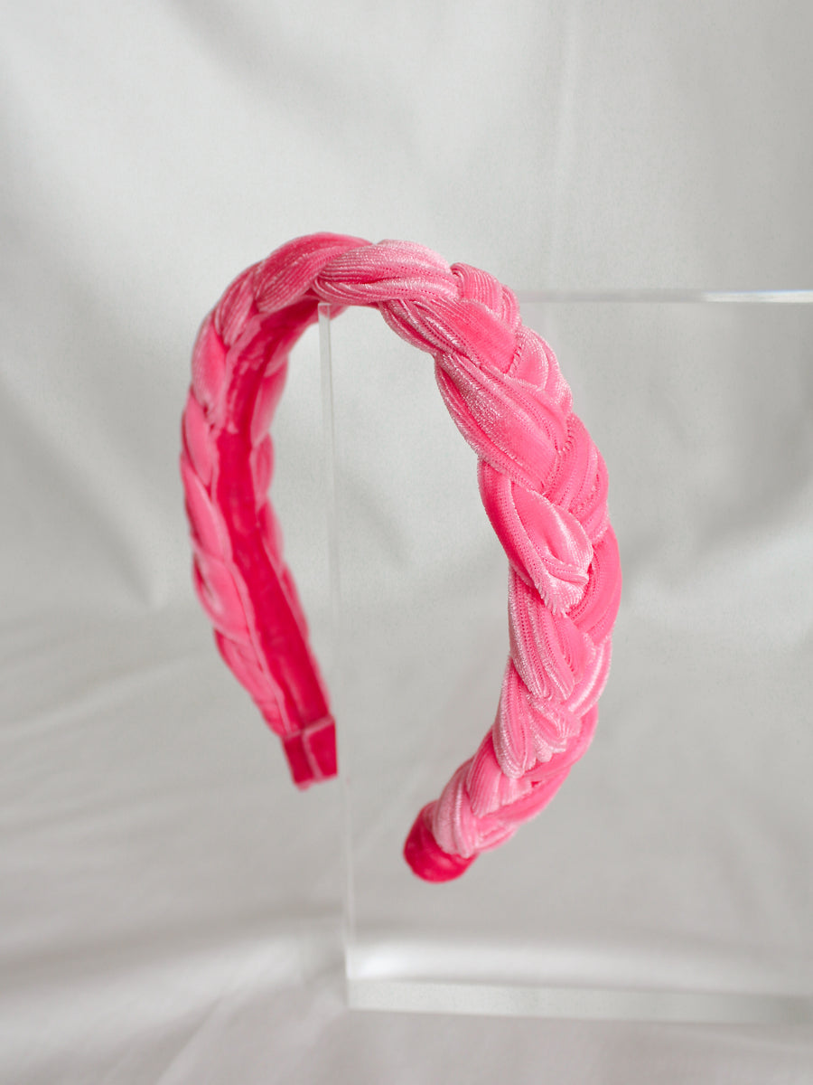 Flamingo Slim Braided Headband – JoJo Makes